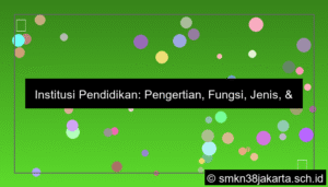 Institusi Pendidikan: Pengertian, Fungsi, Jenis, & Mengapa