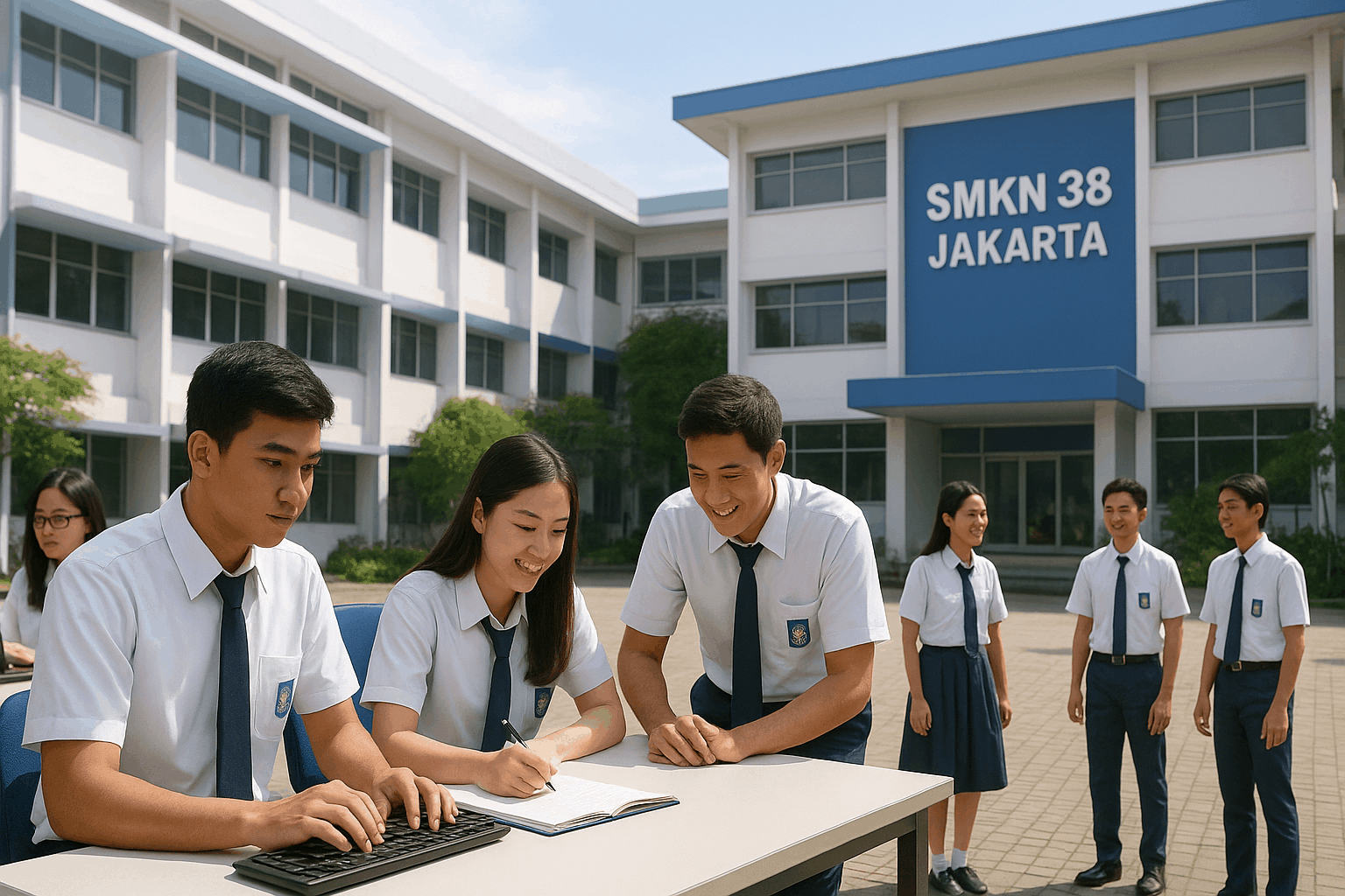SMKN 38 JAKARTA - Sarana Belajar Siswa/Siswi ke Atas